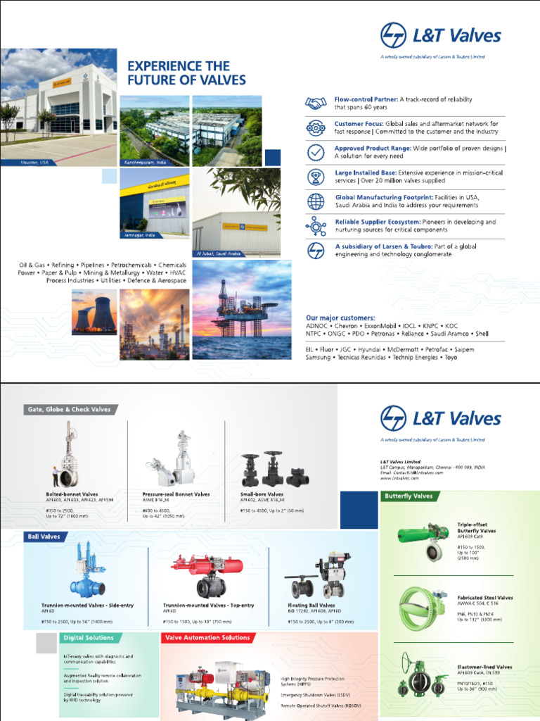 LT Valves Profile | PDF