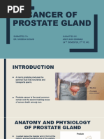 PPT-PROSTATE-TUMORS-CANCER | PDF | Prostate | Prostate Cancer