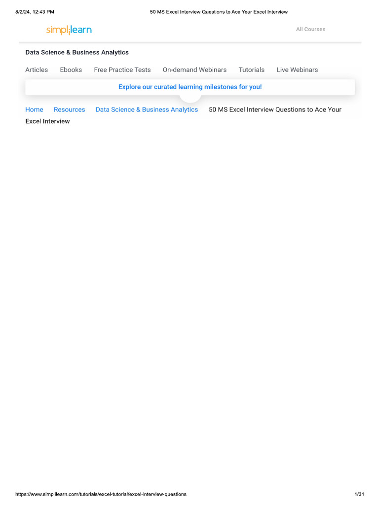 Excelquestions | PDF