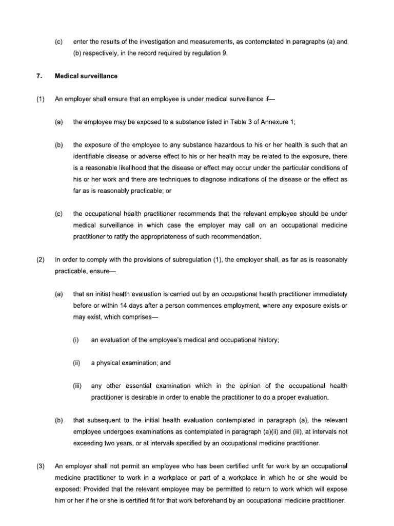 OHS Act 85 of 1993 | PDF