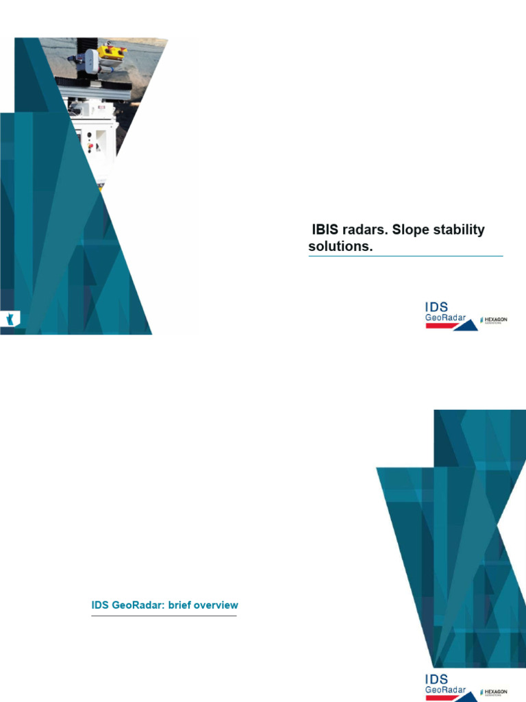 IBIS Radar Solutions For Mining - 200417 - Eng | PDF | Radar | 3 D ...