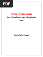 Snellen Eye Chart for Visual Acuity Test | PDF