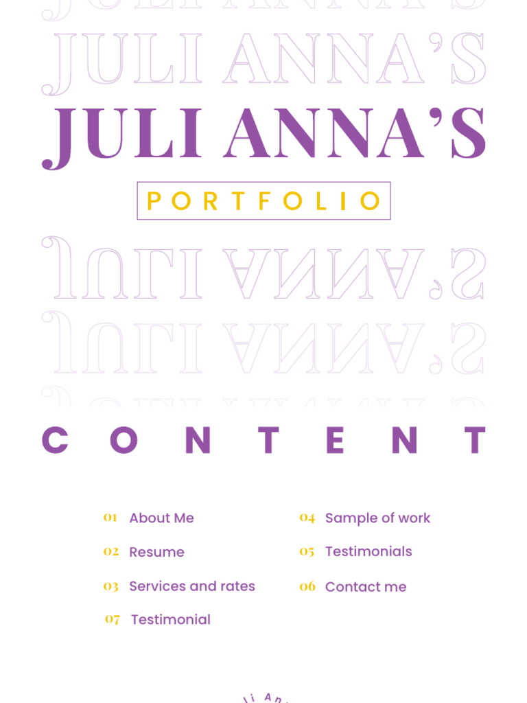 Julias Anna Portfolio 2021 | PDF | Cyberspace | Software