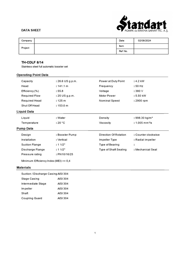 TH-CDLF 8/14: Data Sheet | PDF | Manufactured Goods | Electrical ...