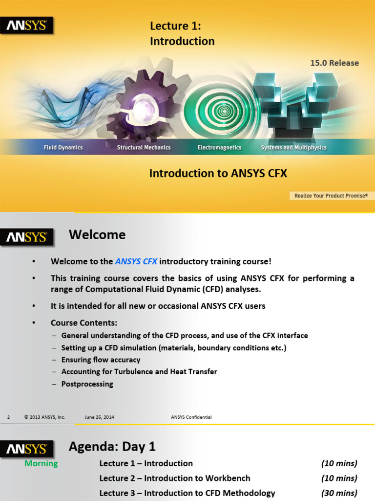 CFX-Intro 15 L01 Introduction | PDF | Computational Fluid Dynamics | Computing