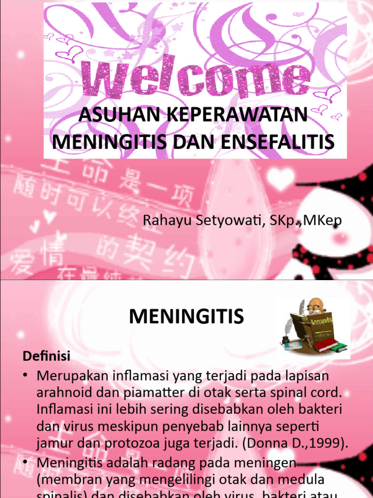 Meningitis Ensefalitis | PDF | Sains & Matematika
