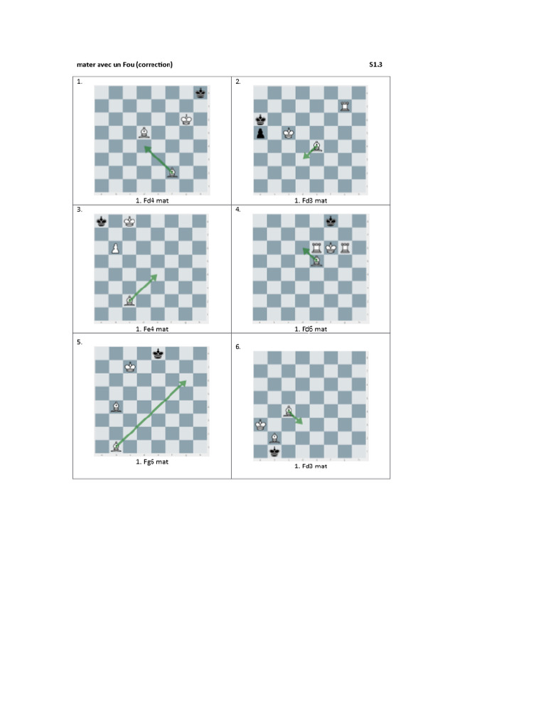 Fiche 3 - 6 Correc | PDF