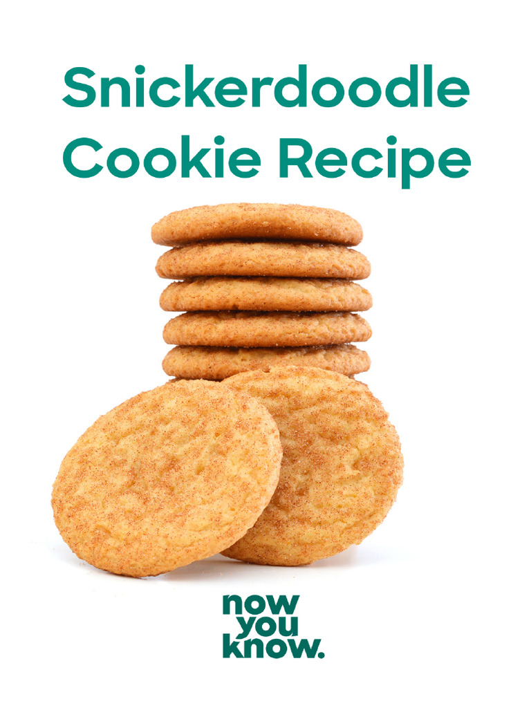 Snickerdoodle Cookie Recipe | PDF