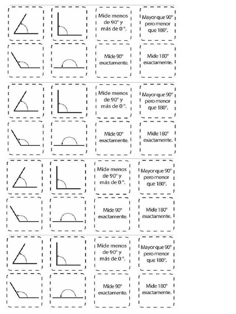 Recorable Trabajo Practico Ángulos | PDF
