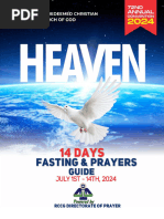RCCG Fasting and Prayer Points Guide 2025 For 100 Days | PDF | Lord's Prayer | Jesus