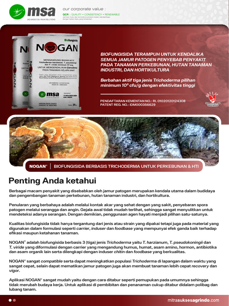 BROSUR NOGAN PERKEBUNAN, HTI & HORTIKULTURA - EDISI 2021 | PDF