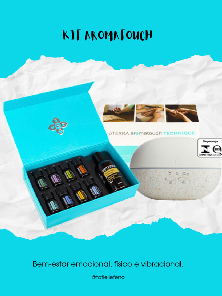 Kit Aromatouch | PDF | Óleo essencial | Gota