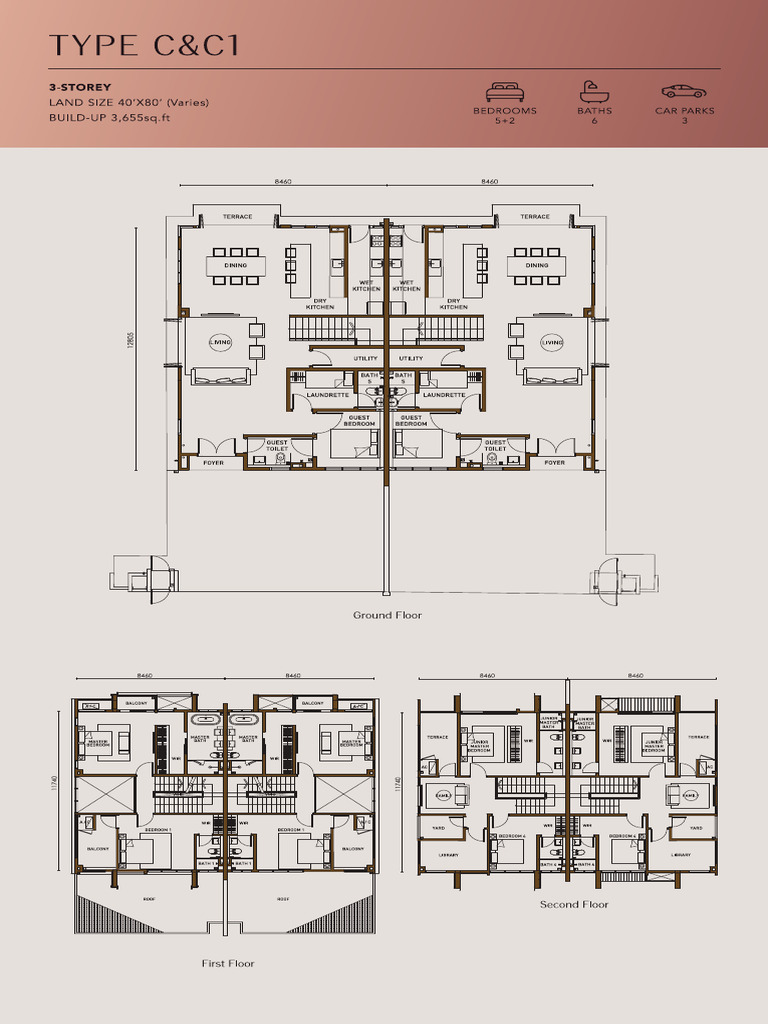 MKLand Rafflesia Hill3 FloorPlan | PDF