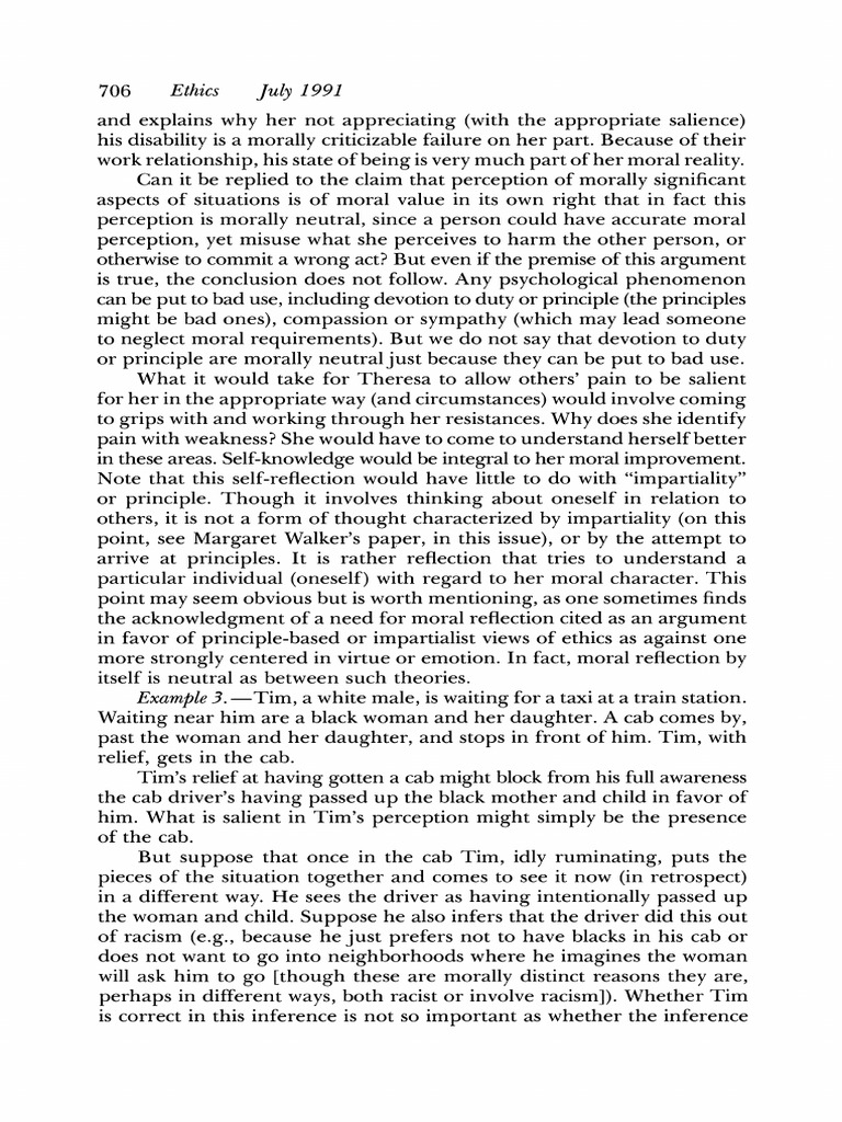 Blum Moral Perception and Particularity - Part7 | PDF | Cognitive ...