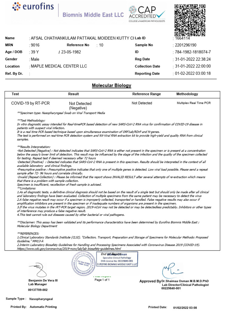 Afsal Chathankulam Pattakal Moideen Kutty Chathankulam - F - 01022022030837 | PDF | Real Time ...
