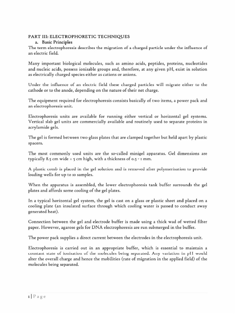 Lab Techniques Lec 4 | PDF