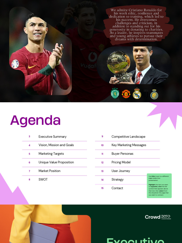 We Admire Cristiano Ronaldo For His Work Ethic, Resilience and ...