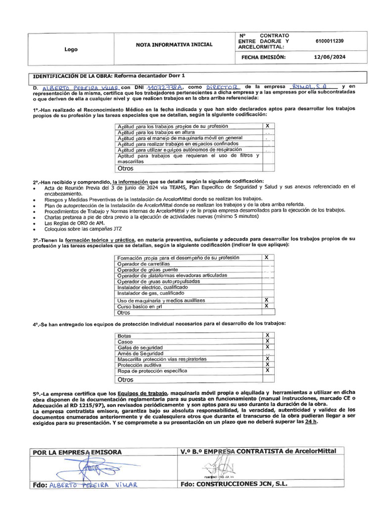 Nota Informativa | PDF
