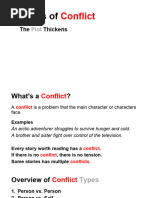 Hatchet Plot Diagram and Conflict Definitions | PDF | Plot (Narrative)