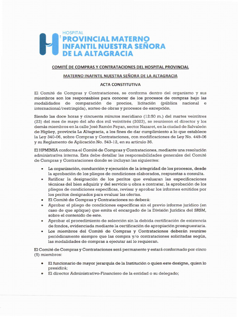ACTA CONSTITUTIVA COMITE DE COMPRAS (1)_231121_115323 | PDF