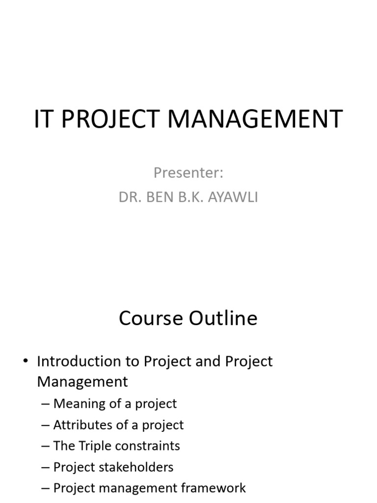 Introduction To Project Management | PDF | Project Management | Goal