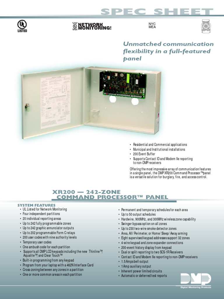 Spec Sheet: Unmatched Communication Flexibility in A Full-Featured ...