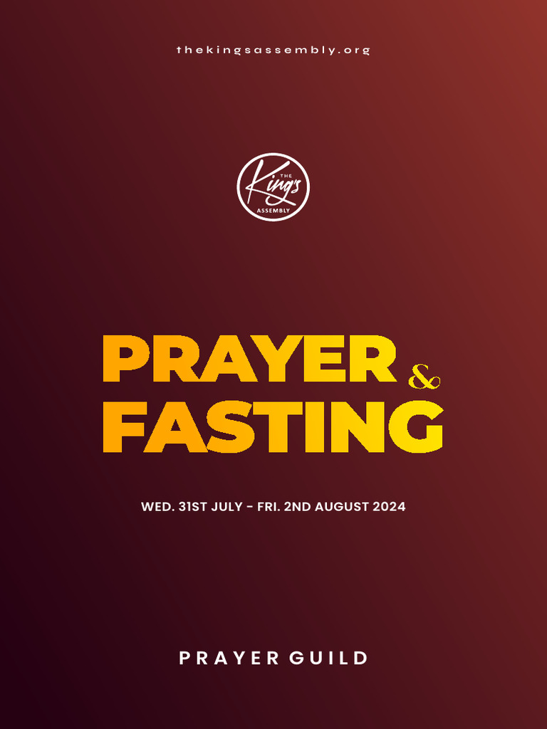 2024 Prayer and Fasting Guide | PDF | Prayer | God