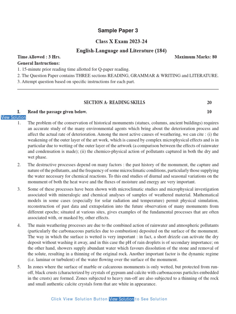 SQP X LL 3 unsolved | PDF | Earth Sciences