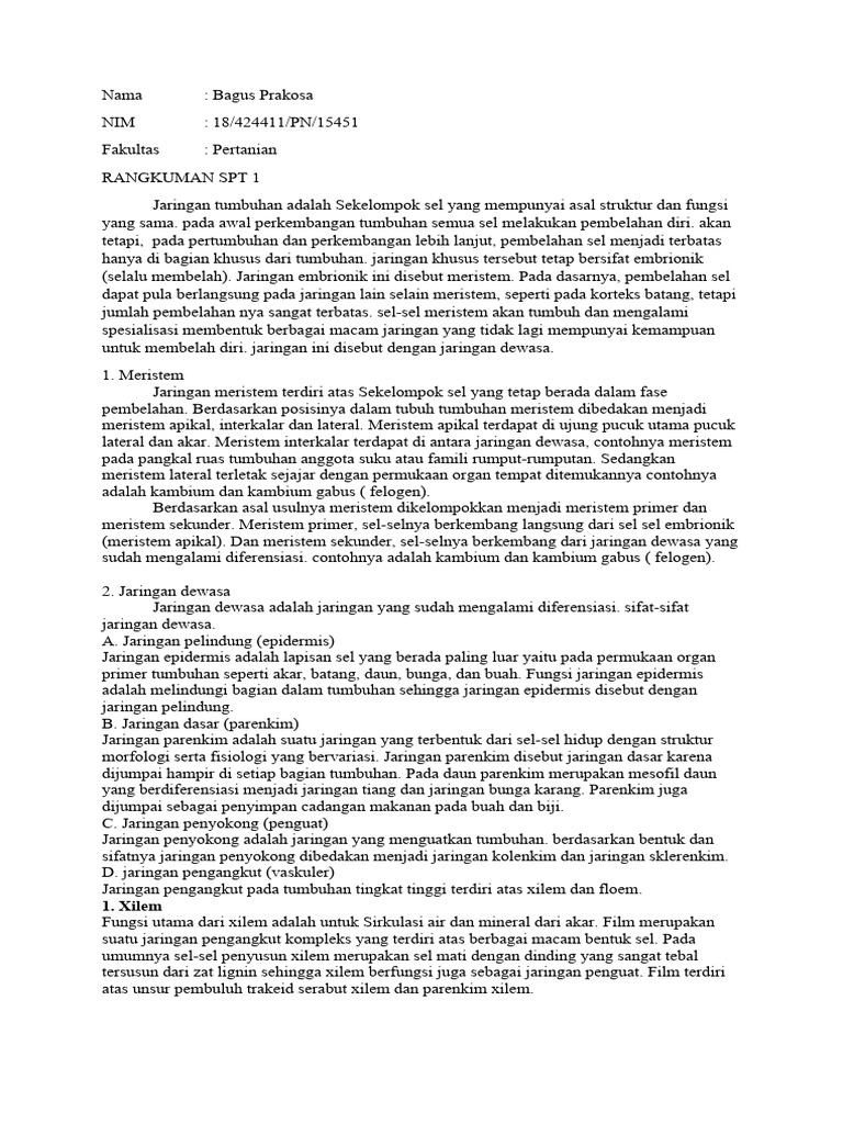 SPT 1 | PDF | Sains & Matematika