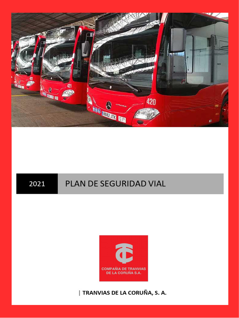 Plan Seguridad Vial Pdf Accidente De Tráfico Transporte