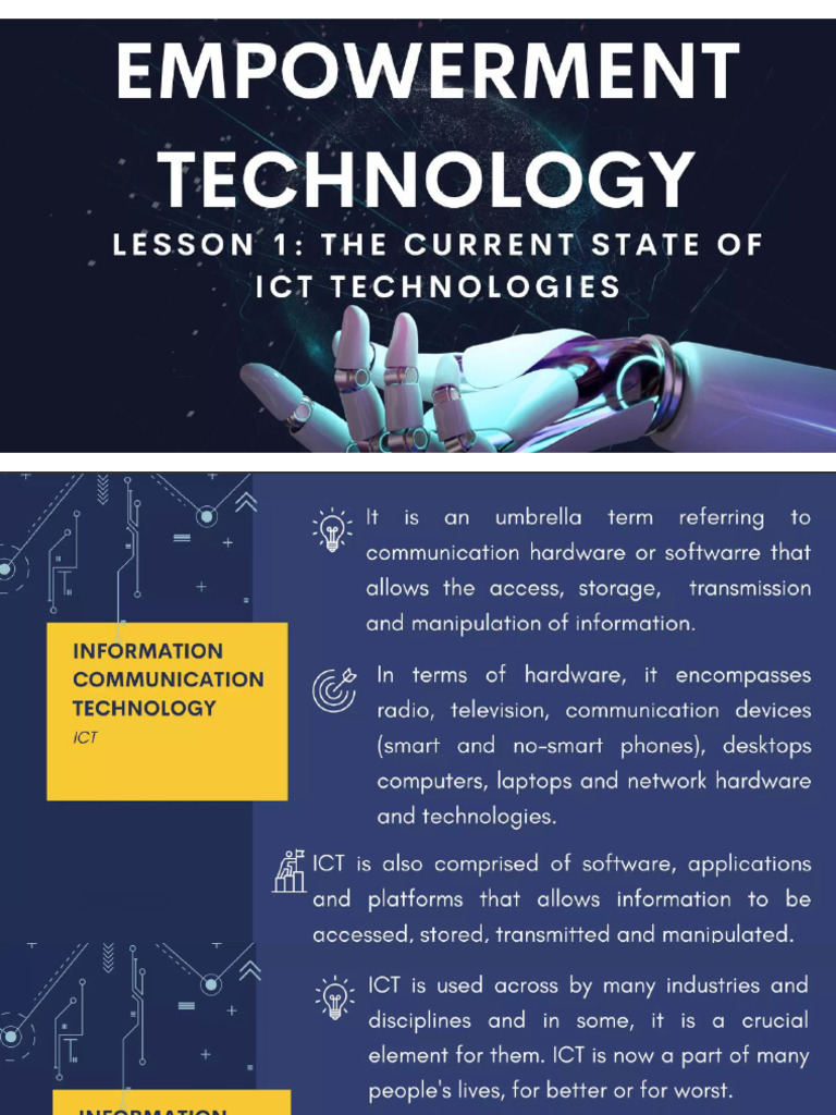 ICT-AND-CURRENT-STATE | PDF