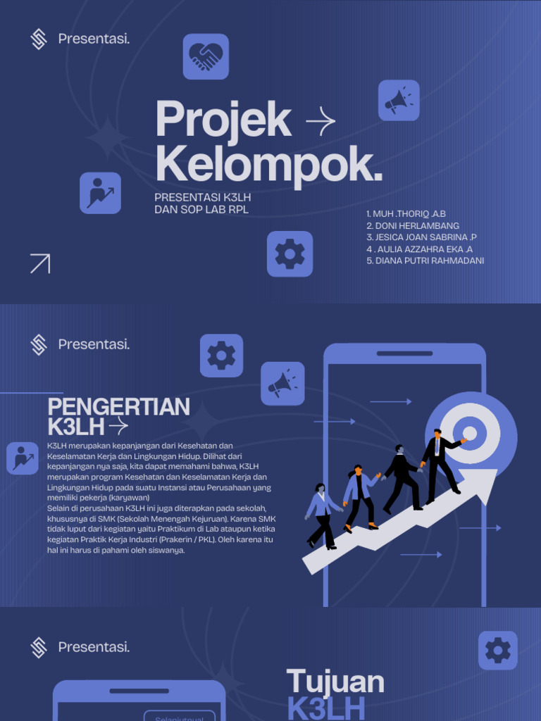 Presentasi K3LH Dan Sop Lab RPL | PDF | Bisnis | Komputer