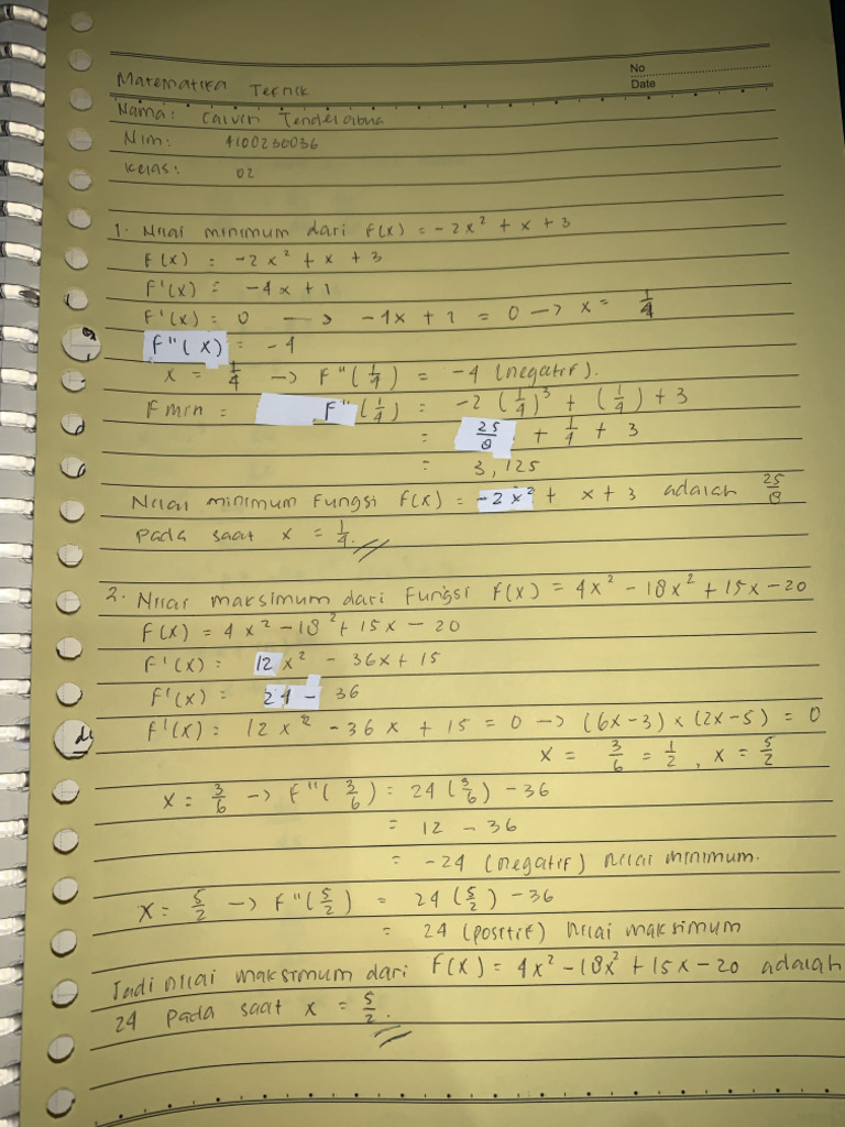 Matem Teknik 3 | PDF