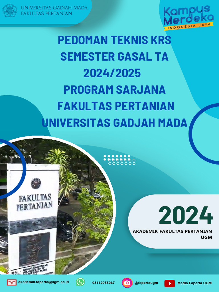 Buku Panduan Pengisian KRS Sem Gasal 24 25 | PDF