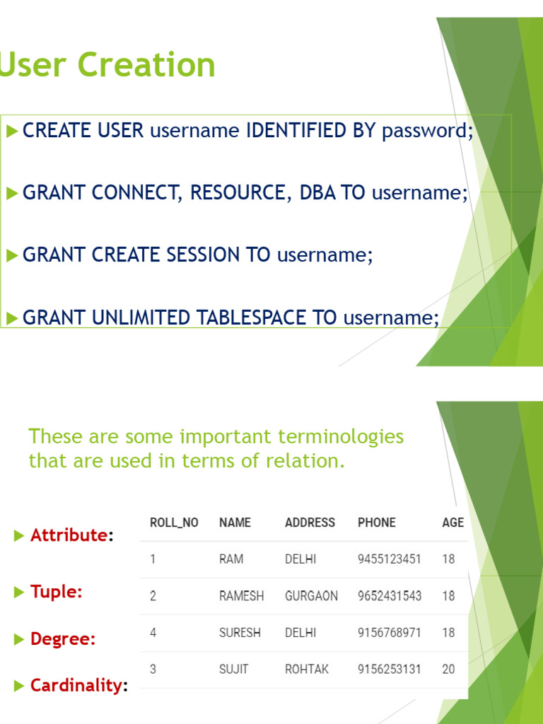 Lect2. SQL Constraints Operator | PDF | Relational Database | Table (Database)