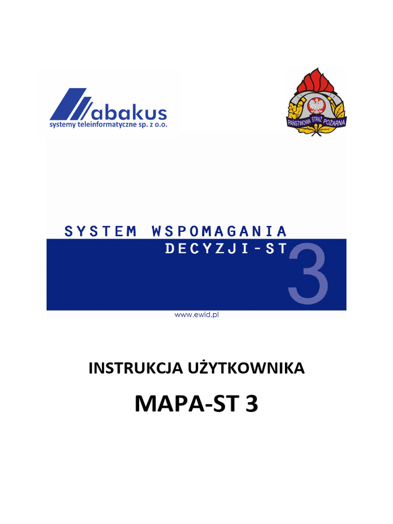 Instrukcja Mapa st3 | PDF
