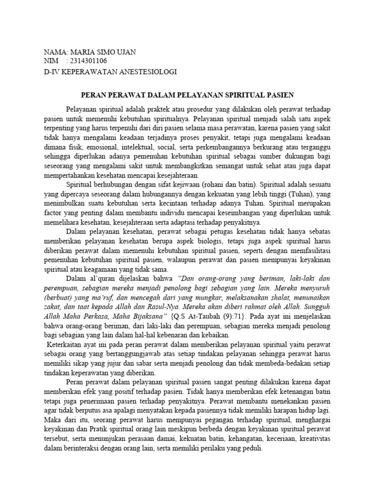 Tug As Artikel Agama | PDF