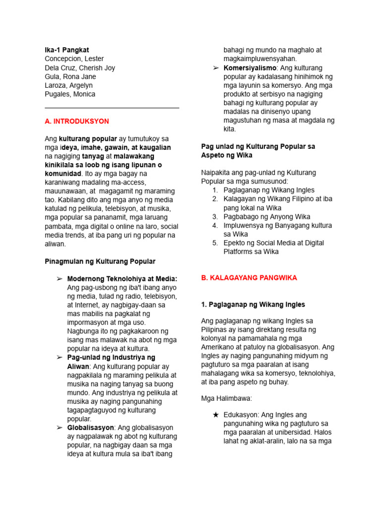 Pangkat 1 WKL | PDF