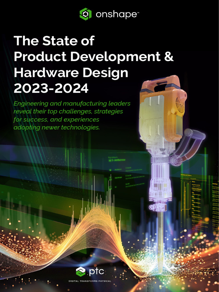 Onshape State of Product Development and Hardware Design Report 2023 24 | PDF | Cloud Computing ...