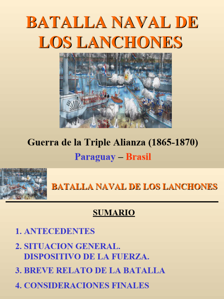 Batalla Naval de Los Lanchones | PDF | Acorazado | Guerra Naval