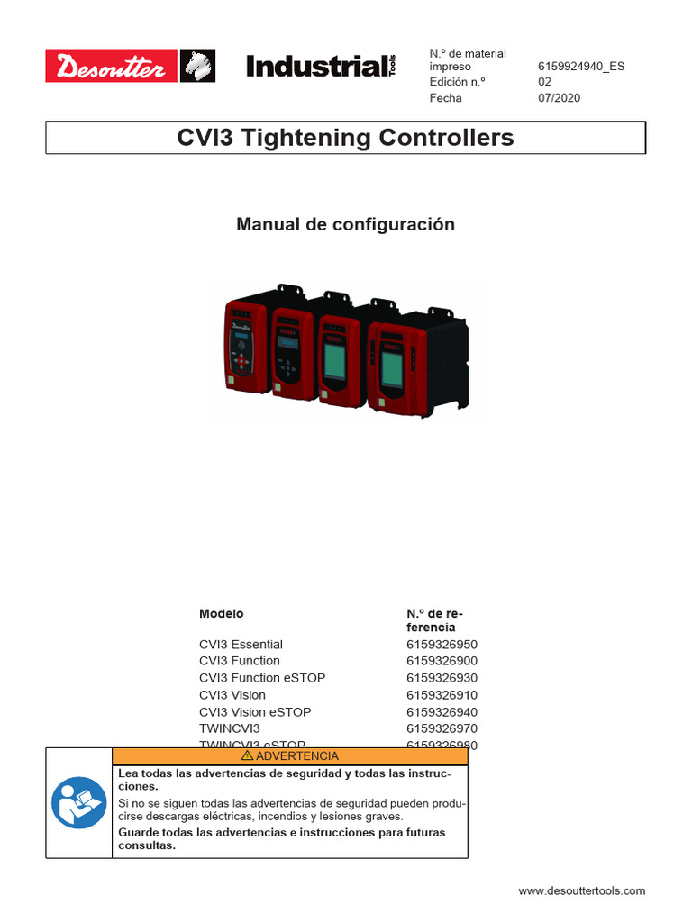 Manual de Configuración CVI3 2020 | PDF | Dirección IP | Tornillo