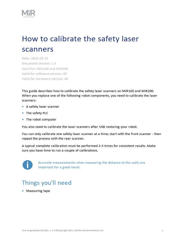 Calibração MIR | PDF | Image Scanner | Calibration