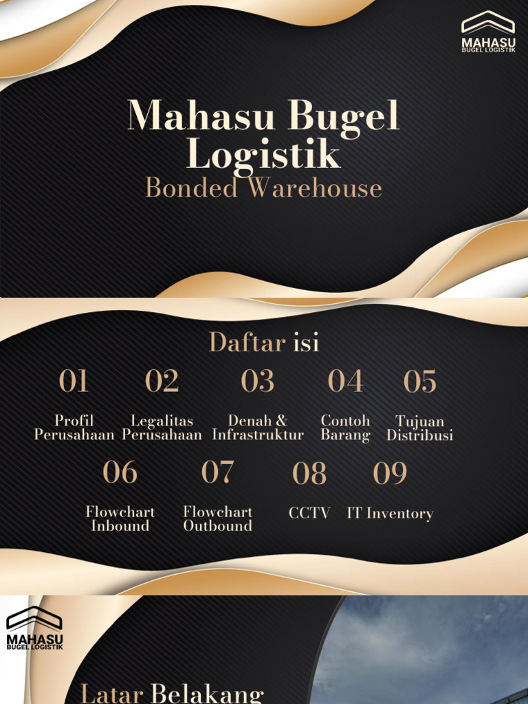 Profil PT Mahasu Bugel Logistik | PDF