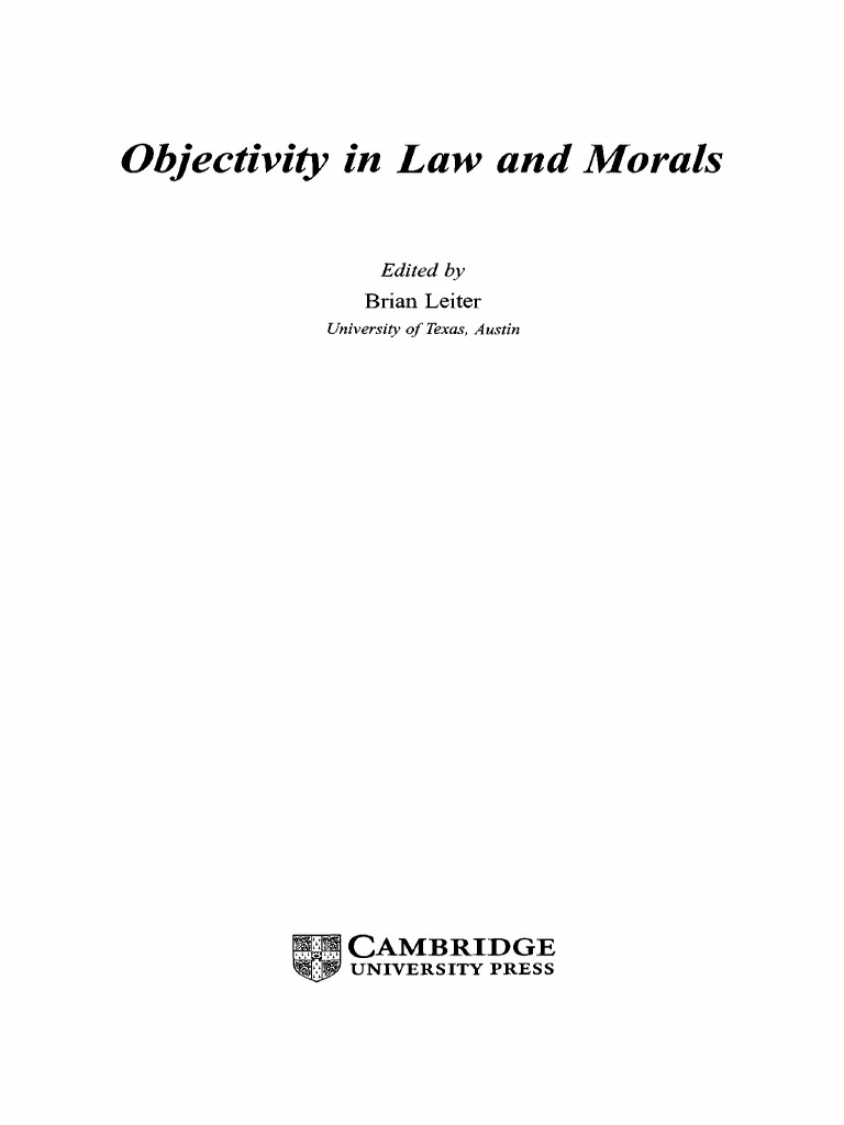 Joseph Raz - Notes On Value and Objectivity | PDF | Thought | Knowledge