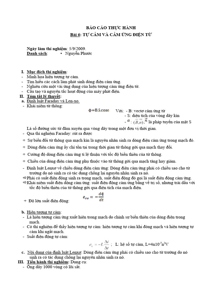 Báo Cáo TH C Hành Bài 6 | PDF