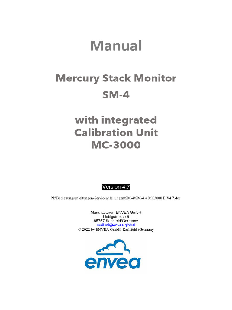 SM-4 + MC3000 E V4.7.doc-1 | PDF | Atomic Absorption Spectroscopy ...
