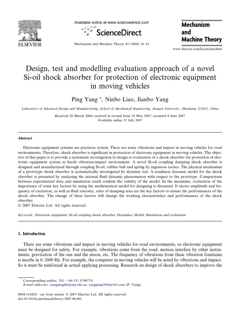 Dymenic Design | PDF | Mathematical Model | Computer Simulation