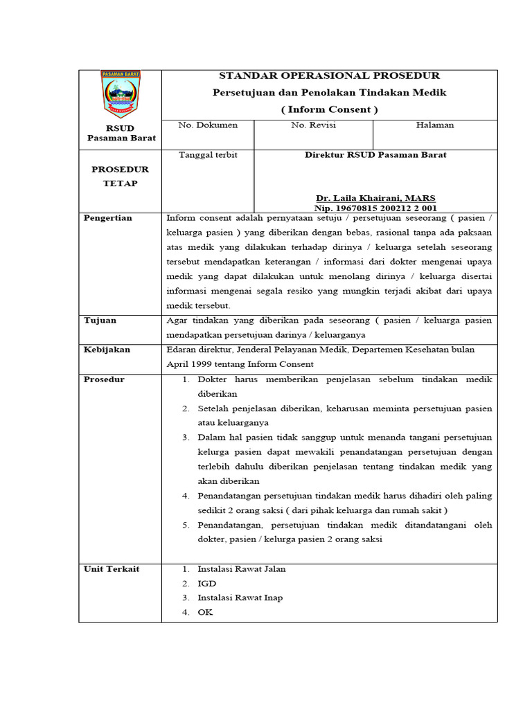 Protap Inform Consent | PDF