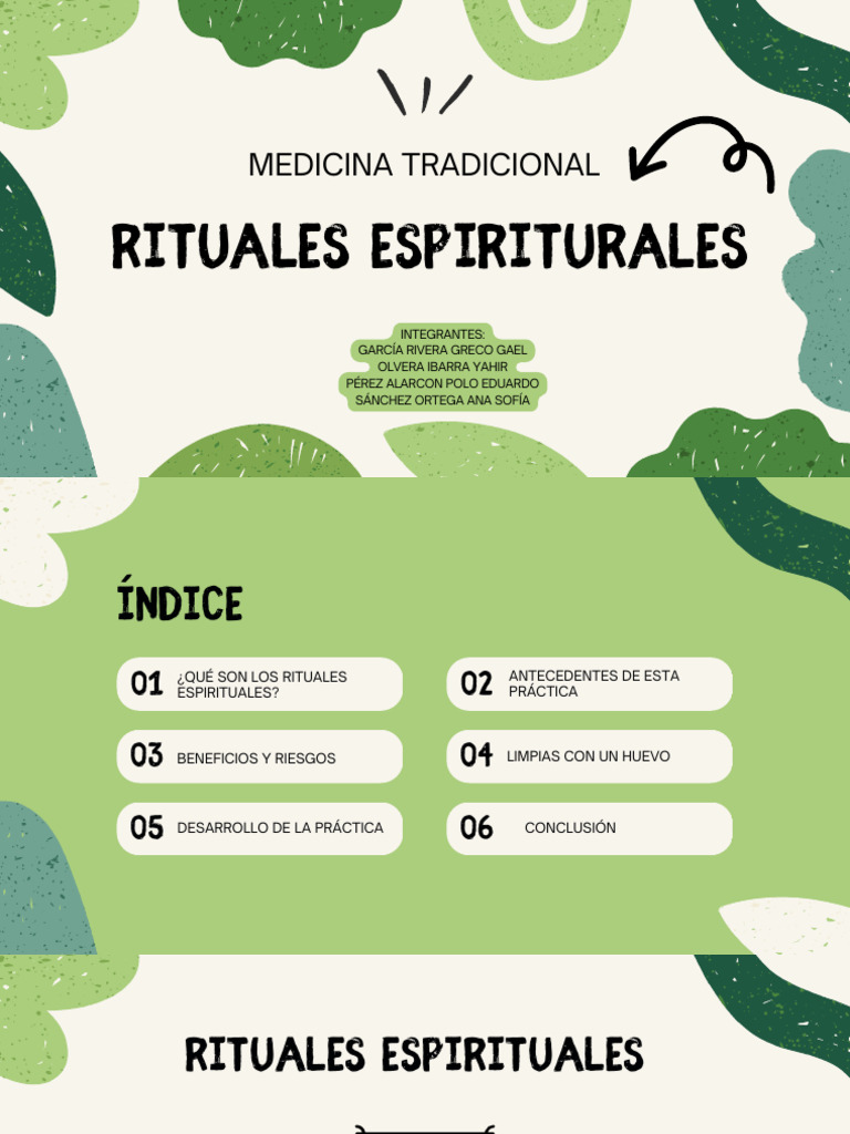 Rituales Espirituales | PDF | Rituales | Tradiciones
