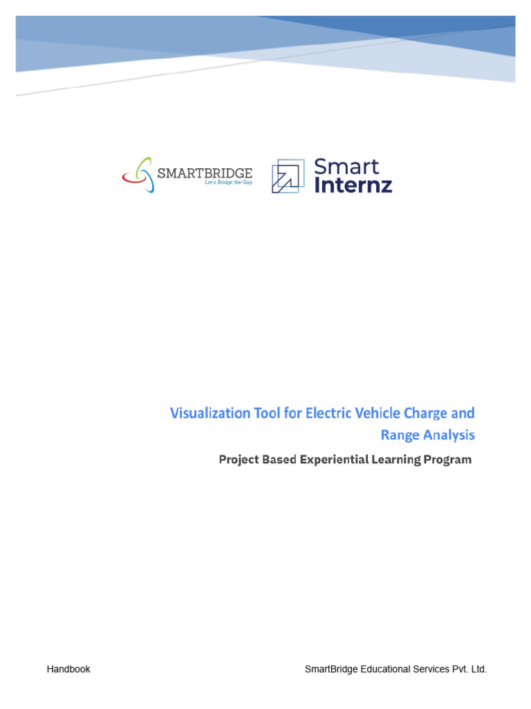 Visualization Tool For Electric Vehicle Charge and Range Analysis | PDF ...